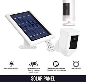 6 Best Ring Solar Panels [For Security Cameras] - Sunvival Guide